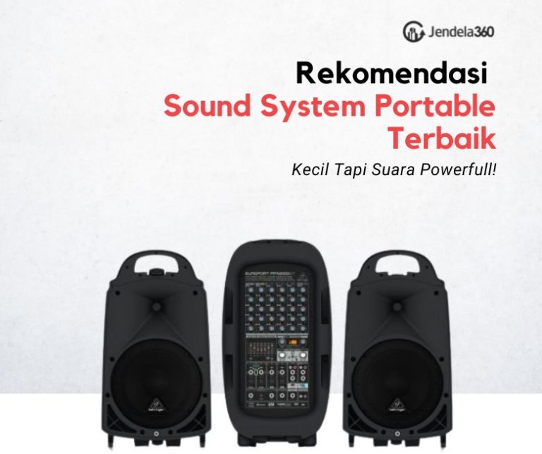15 Sound System Portable Terbaik Dan Punya Suara Powerful