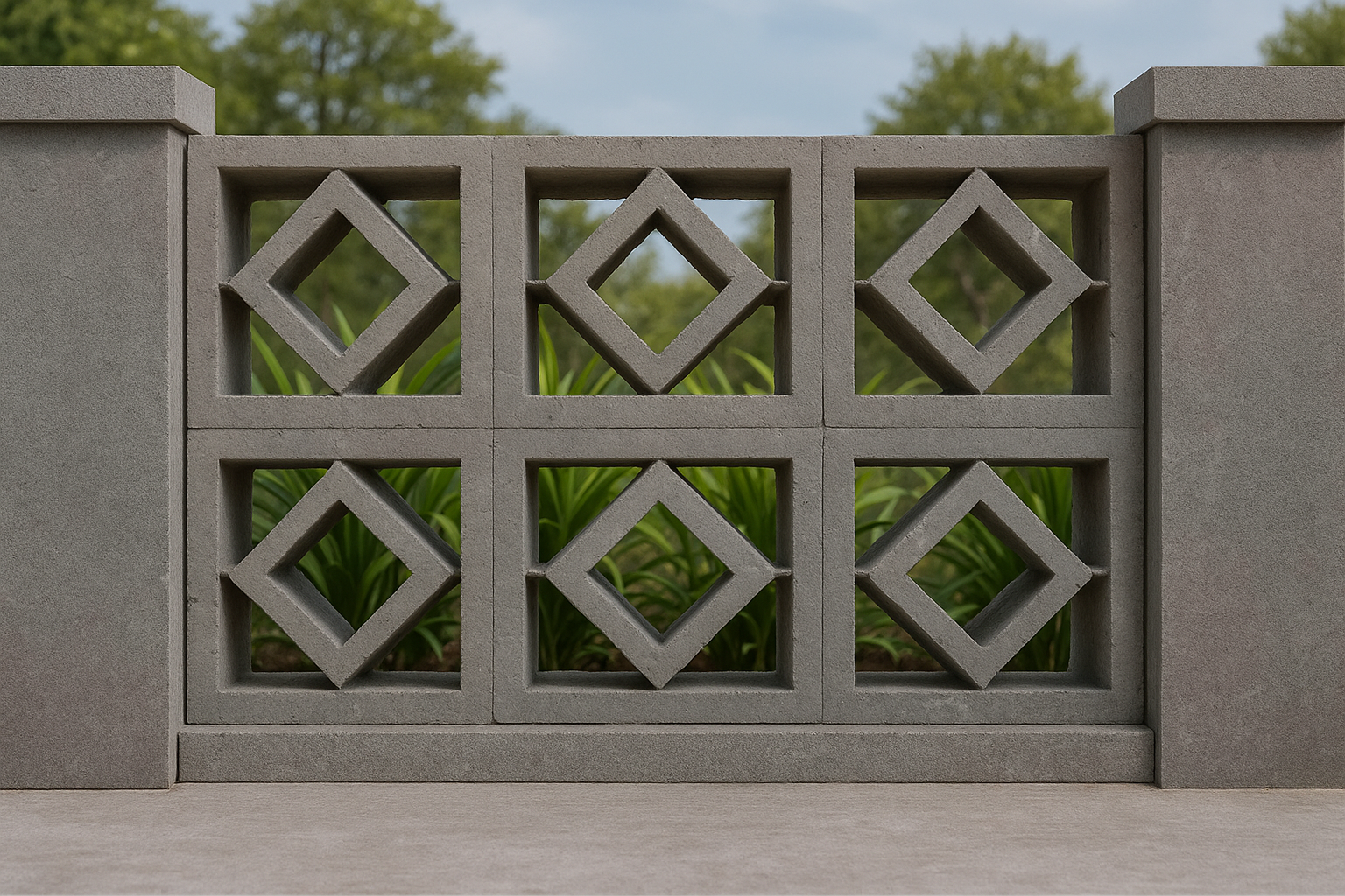 10 Ide Desain Pagar Roster Minimalis untuk Hunian Sederhana