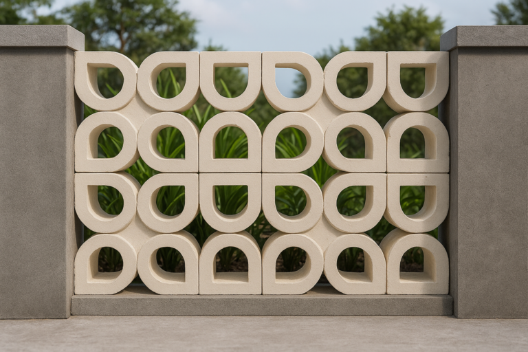 10 Ide Desain Pagar Roster Minimalis untuk Hunian Sederhana