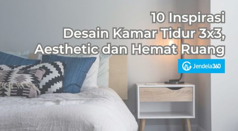 10 Inspirasi Desain Kamar Tidur 3x3, Aesthetic dan Hemat Ruang ...